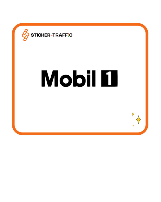 Mobil 1 sticker – Sticker-Traffic