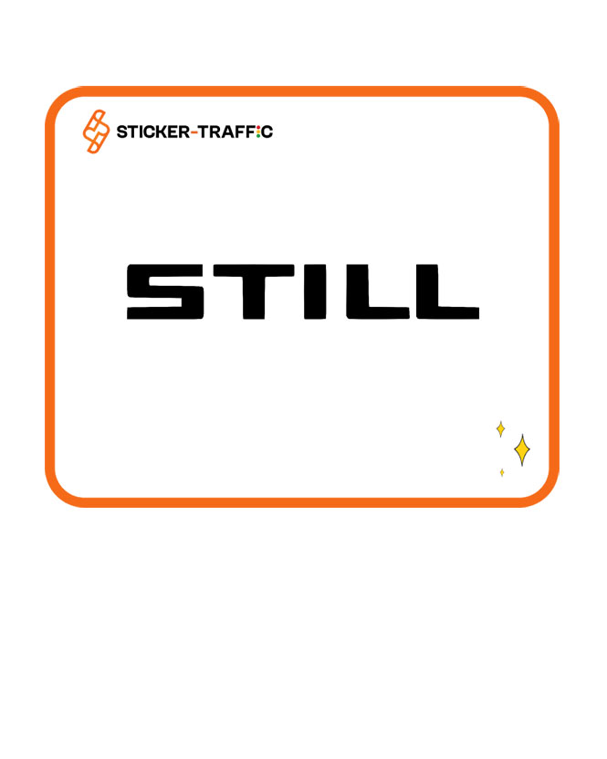 Still sticker – Sticker-Traffic